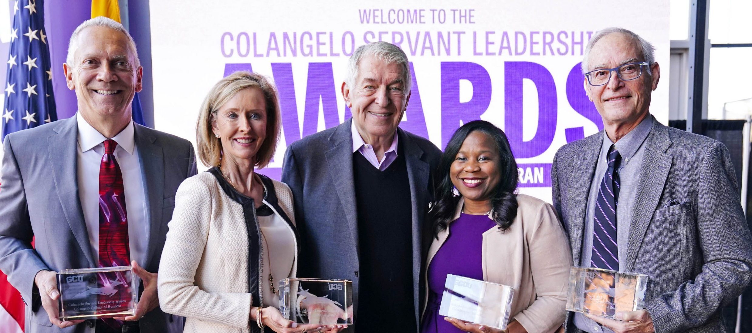GCU honors leaders with the Colangelo Servant Leadership awards - Chamber Business News